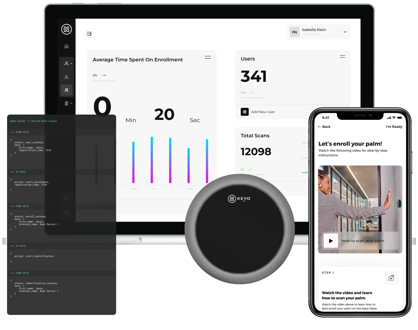 Keyo | Home | Secure Privacy-centric Biometric Identity Network